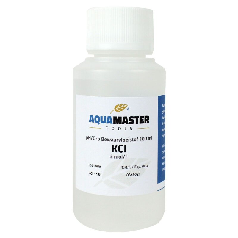 Aquamaster pH-KCL Lösung 100 ml, 7,50